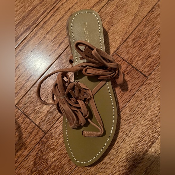 Pilcro | Shoes | Pilcro Tieup Thong Sandals | Poshmark
